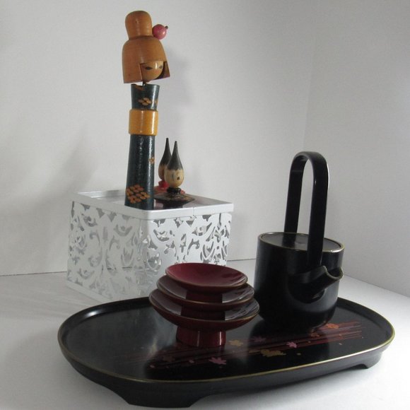 made in japan | Art | Vintage Japanese Lacquer Mini Set Tea | Poshmark